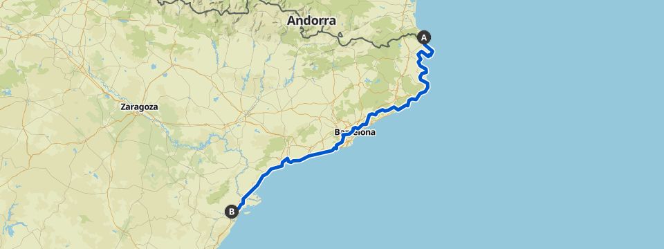 La côte catalane à pied — Sentier méditerranéen (GR 92) | Randonnée ...